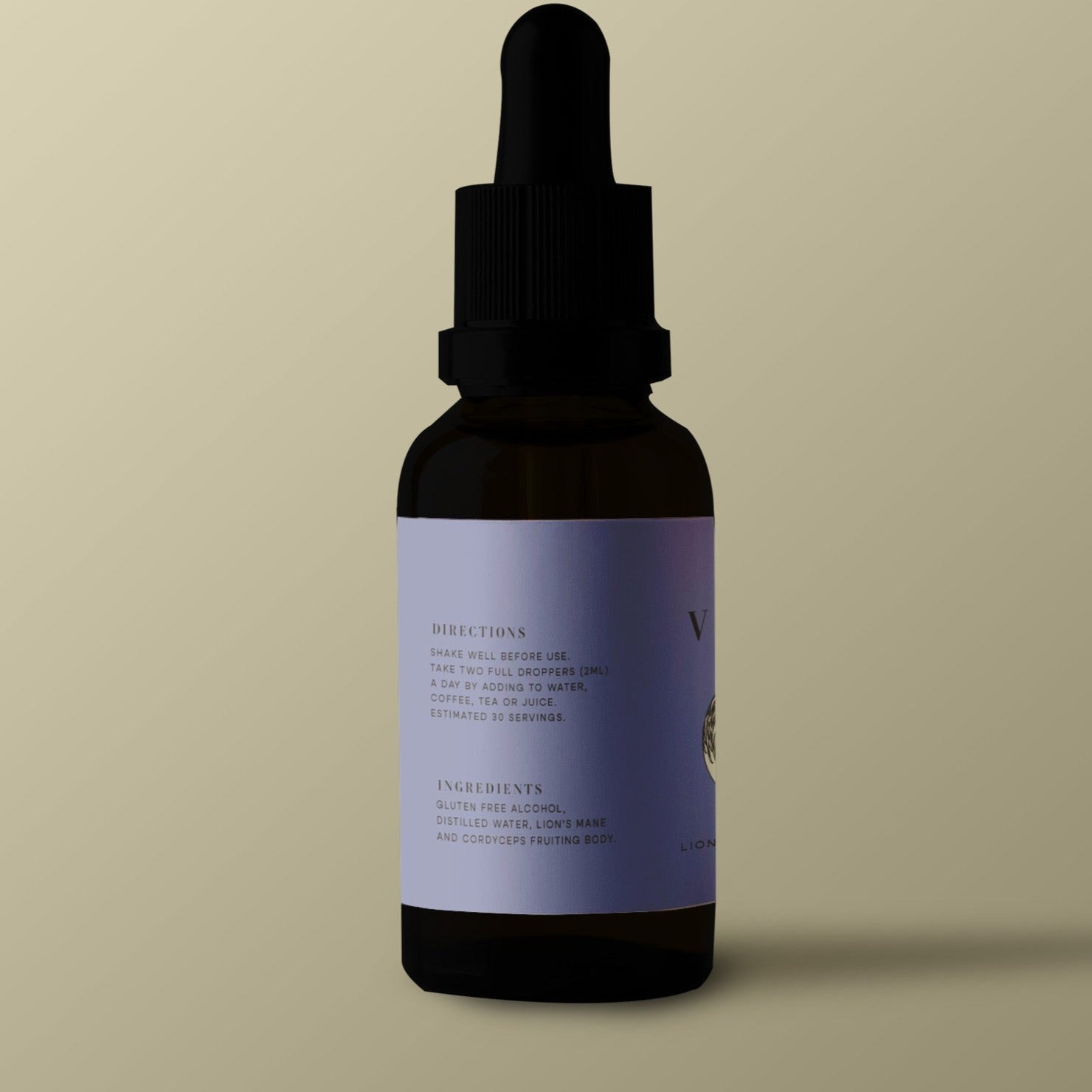 Vitality | Cordyceps and Lion’s Mane Dual extract – SOL Mushrooms